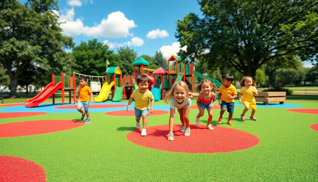 Synthetic Turf – Safe Playground Surfaces – Colorful low maintenance ...